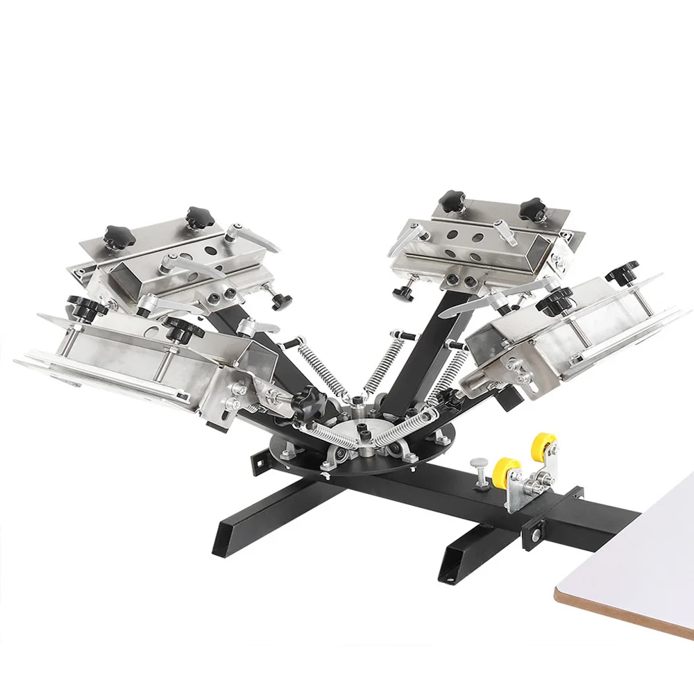 DGRUIDA NS401-MR Manual T-shirt Digital Single-rotary Screen Printing ...