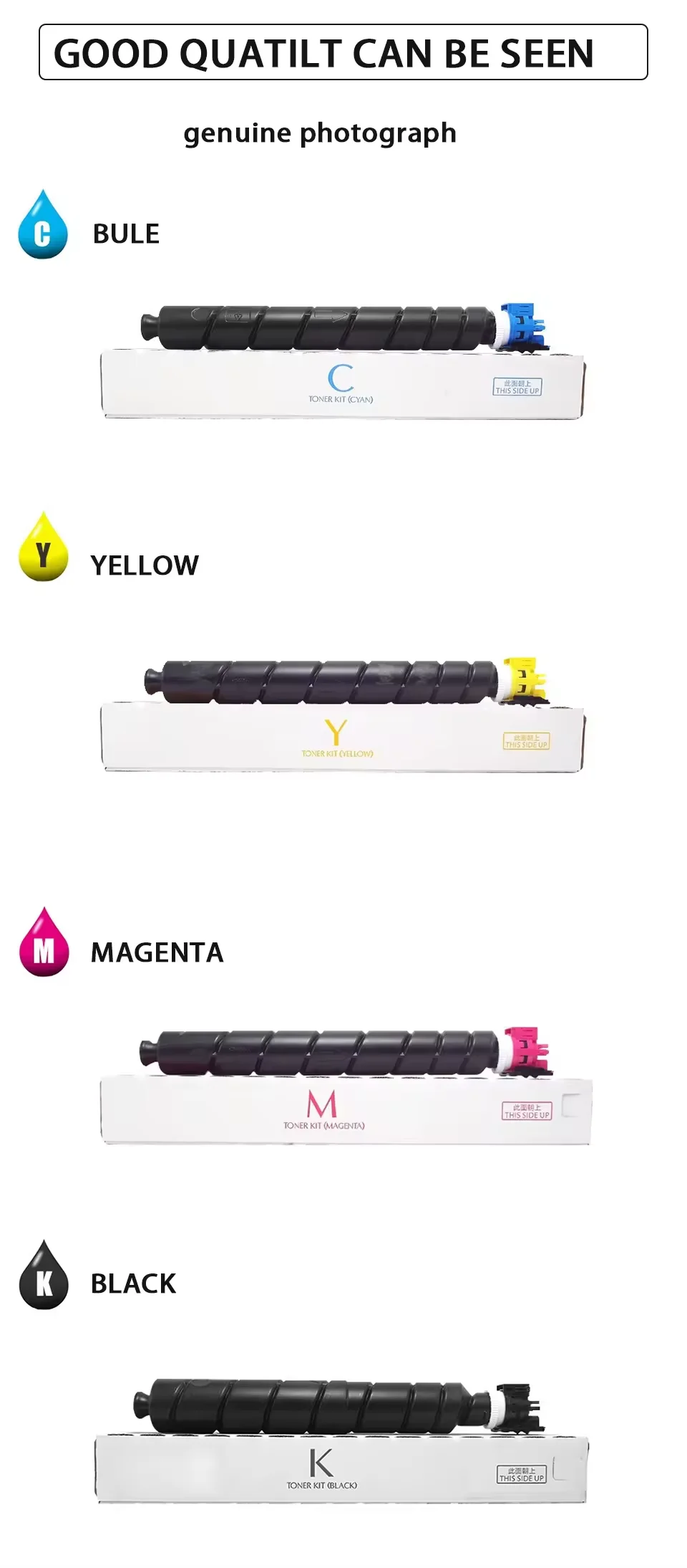 Toner Cartridge TK-8345 for Kyocera Taskalfa 2552ci Copier