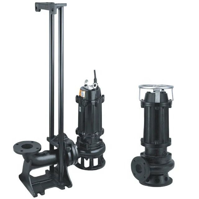 Heavy Duty Electric 3 Phase Water Pump 2.2kw Submersible Sewage Pumps ...