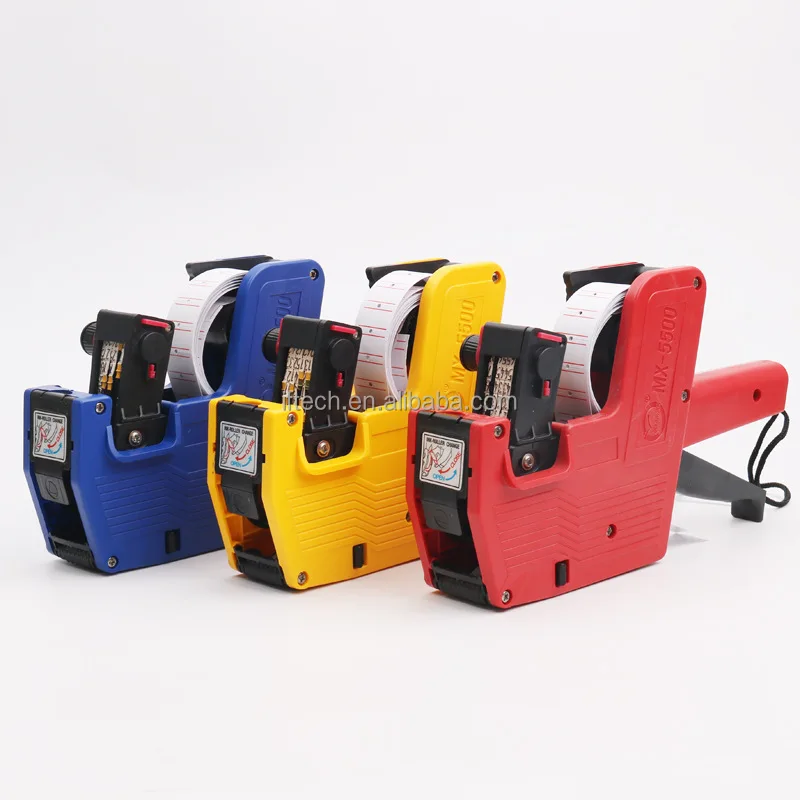 MX5500 Labeler MX-5500 8 Digits Price Tag Gun Handheld Price Label Gun ...