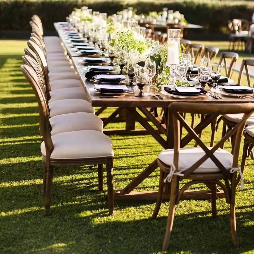 French Provincial Vintage Furniture Antique Banquet Rattan Cane Back ...