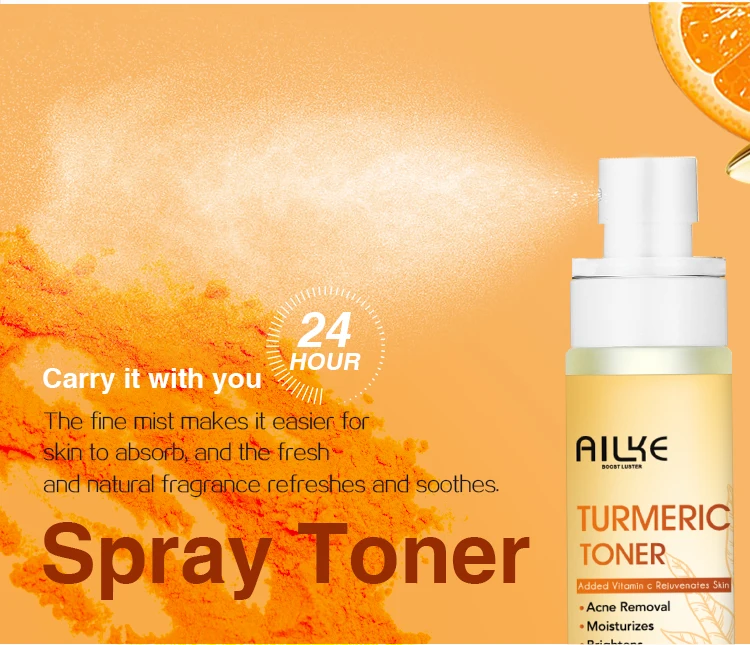 AILKE Turmeric Toner - Natural Extract Lightening Facial Toner