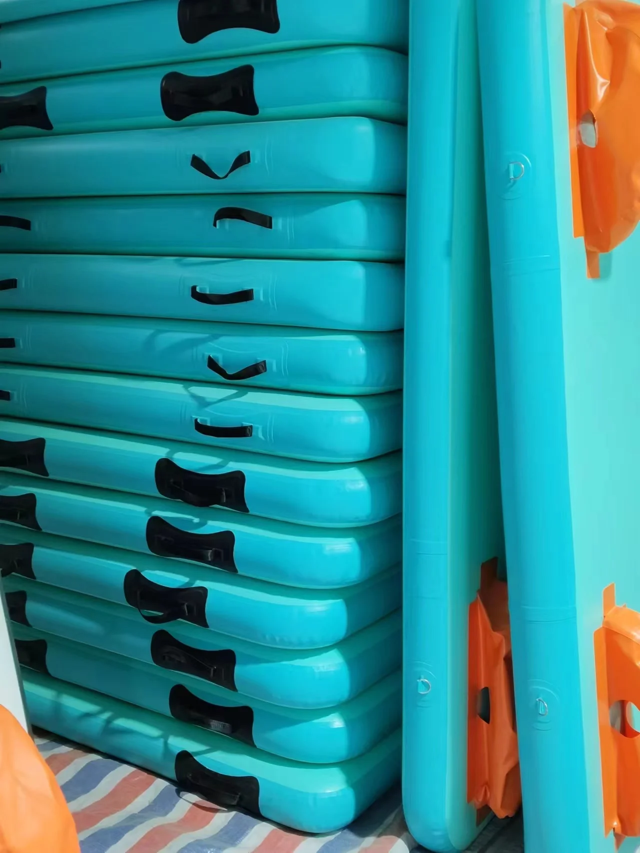 Water Fishing Platform Inflatable Floating Platform,Portable Folding ...