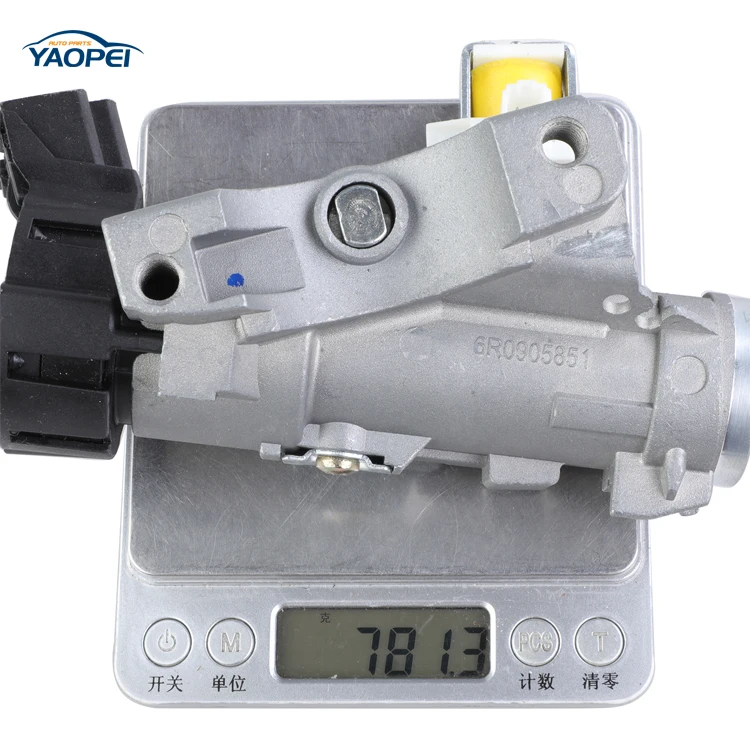 6R0905851D Steering Ignition Lock Housing for Volkswagen Skoda Seat Ibiza