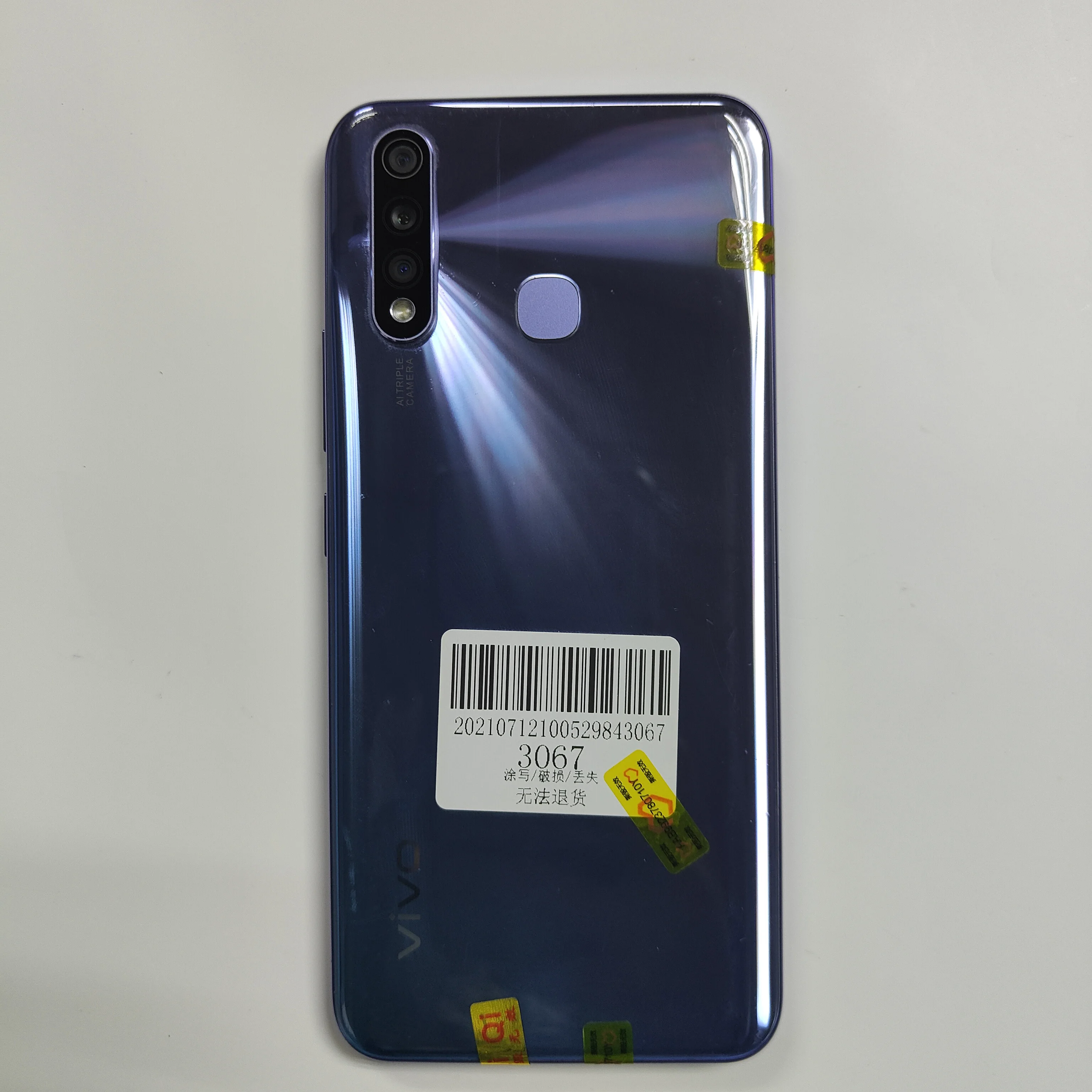 Vivo Y19 Original 6gb+128gb 6.53 Inch 4g Fingerprint Android 9.0 ...