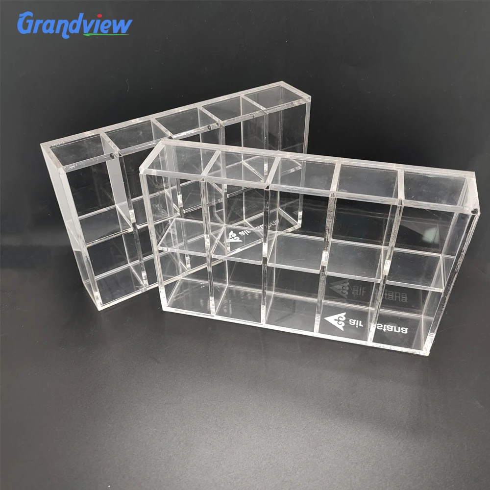 Cutting Transparent Plexiglass Acrylic Sheet For Lego Toy Shoe Box Bag ...