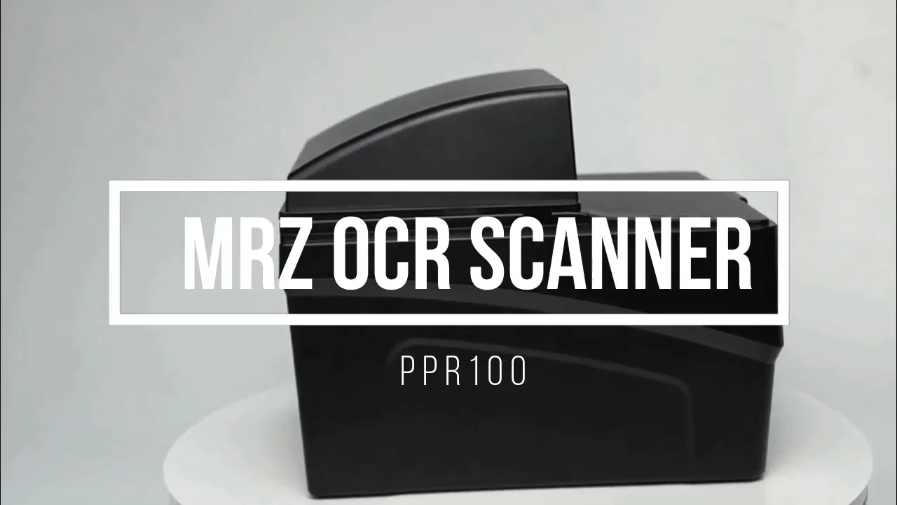 Passport Reader Check Scanner For Visitor Management System Ppr100b ...