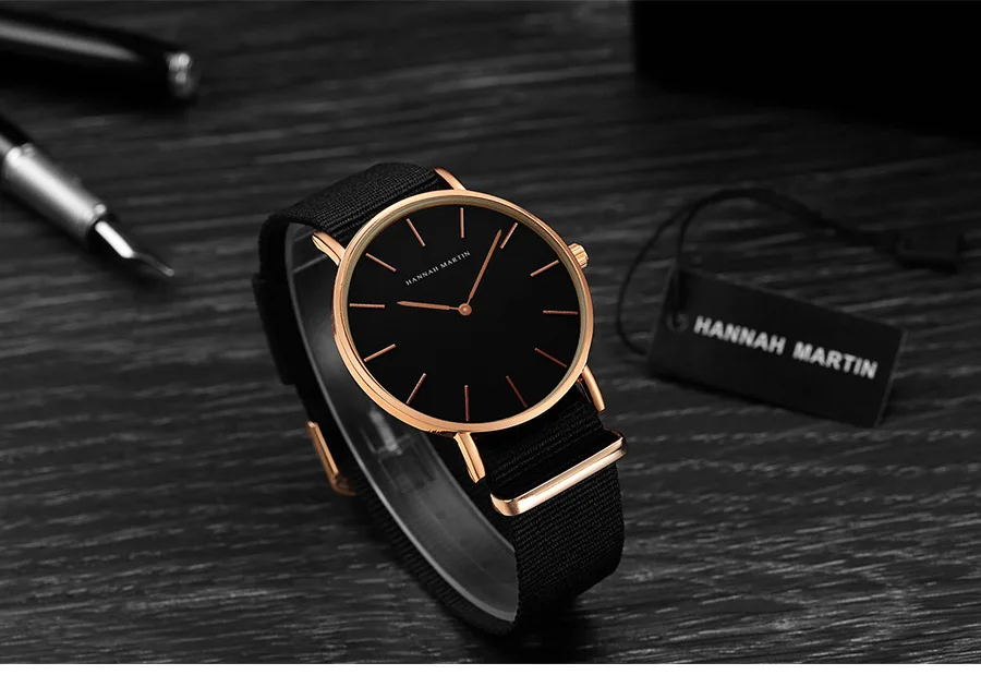 Hannah Martin CH02 Quartz Men's Watch - Stylish & Waterproof