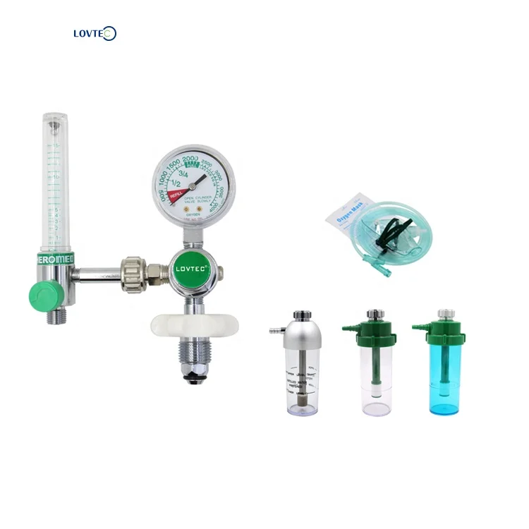 Medical Equipment Medicinal Oxygen Regulator With Flowmeter And ...