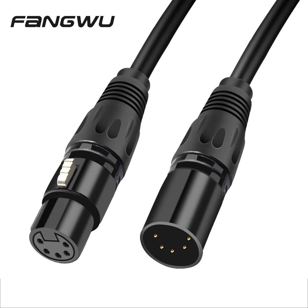 DMX Cable 5pin - Professional Low Noise OEM Signal Cables