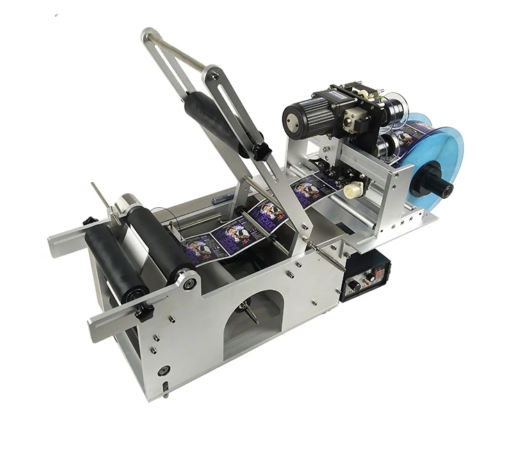 Semi-automatic Round Bottle Coding and Labeling Machine MT50