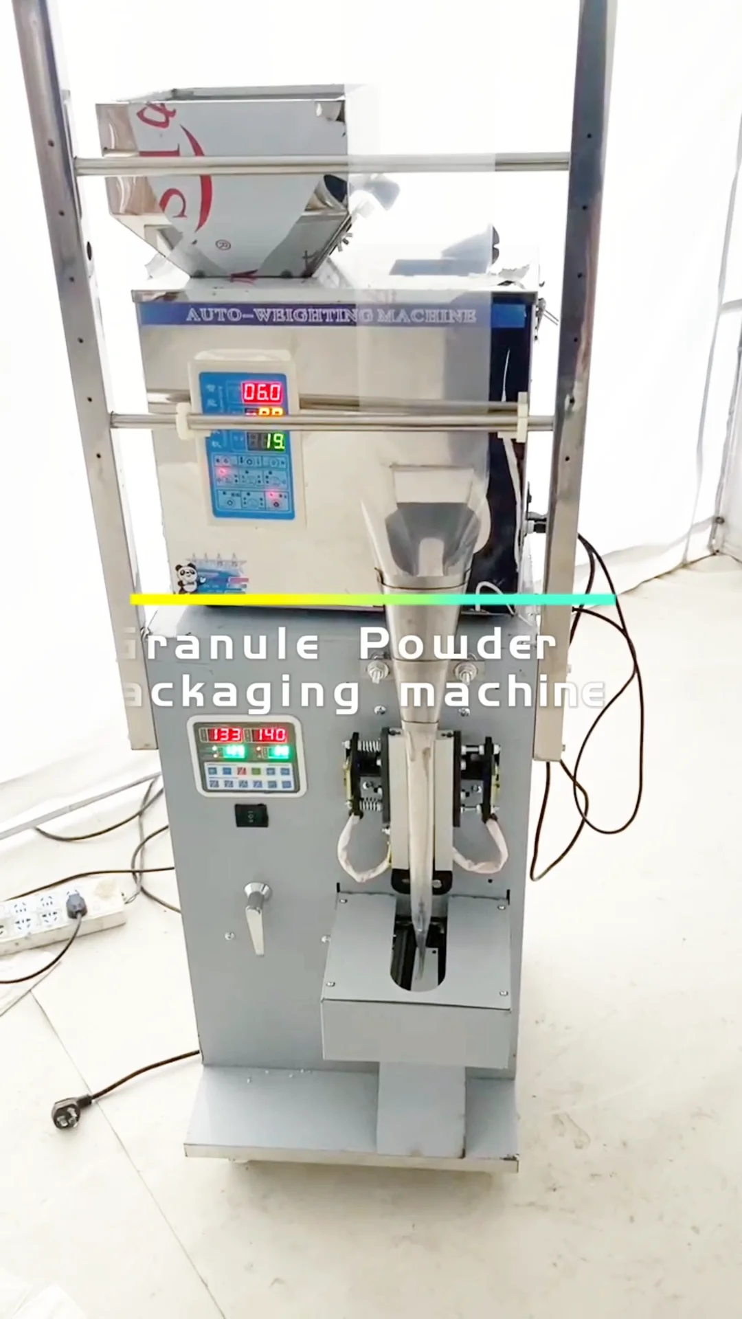 2-99g Automatic Tea Bag Filling And Packing Machine Grain Packaging ...