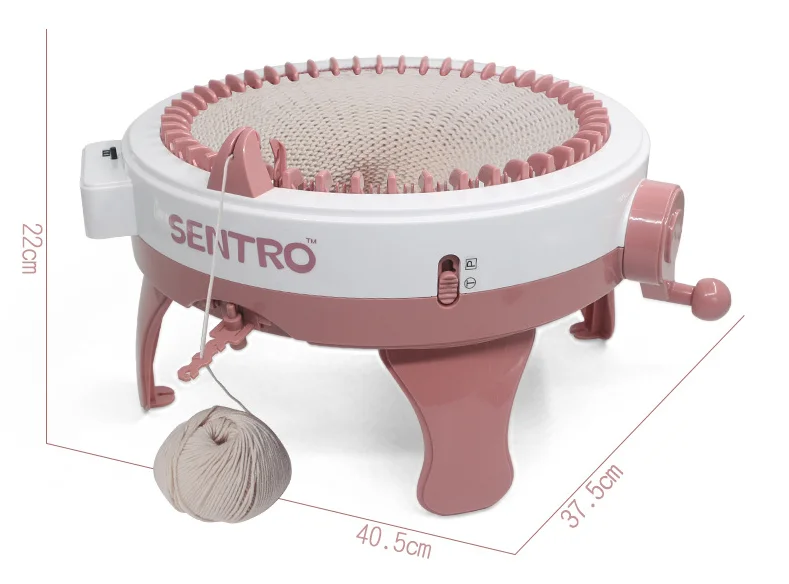 48 Needle Knitting Machine - DIY Weaving Star Cylinders