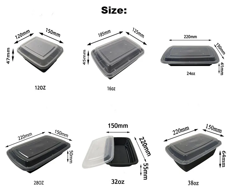 Customizable Lunch Boxes - Durable, Leak Proof, and Versatile