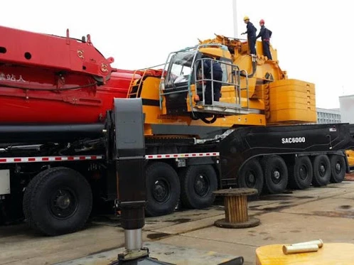 136m 600T Large Hydraulic Cranes - Mobile & All-terrain
