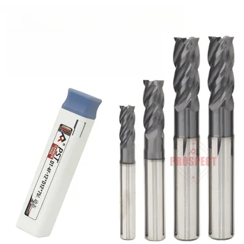 Prospect Milling Cutter Dt-4f-4/6/8/10/12*d4/6/8/10/12*50l/60l/75l Cnc ...