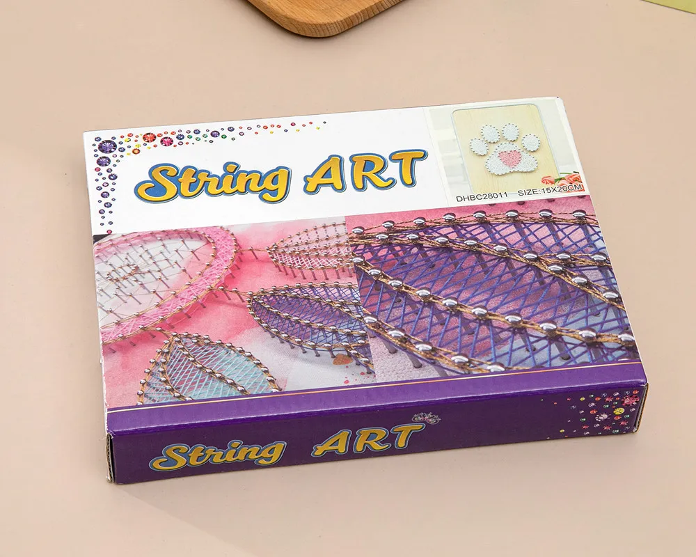 Colorful Handmade String Art Craft Kit - DIY & Education