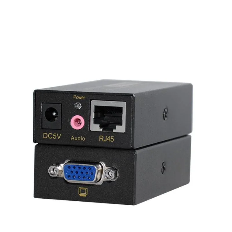 OEM VGA Over Ethernet VGA Extender to Cat5e Cat6 Ethernet Cable VGA ...