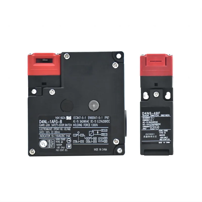 Electromagnetic Locking Safety Door Switch D4NL-1AF 1BF 1CF D4NS-1AF ...