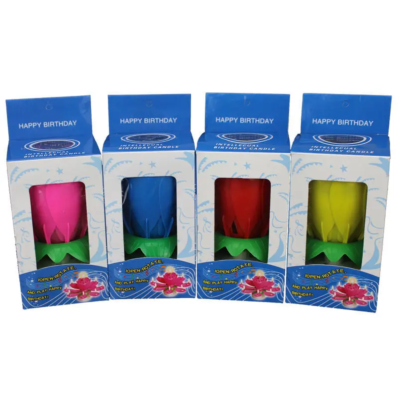 Happy Birthday Musical Candle Party Diy Cake Decoration Candles For ...