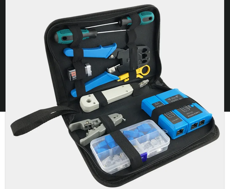 Professional LAN Network Cabling Installation Kit Set RJ45 Type Cable ...