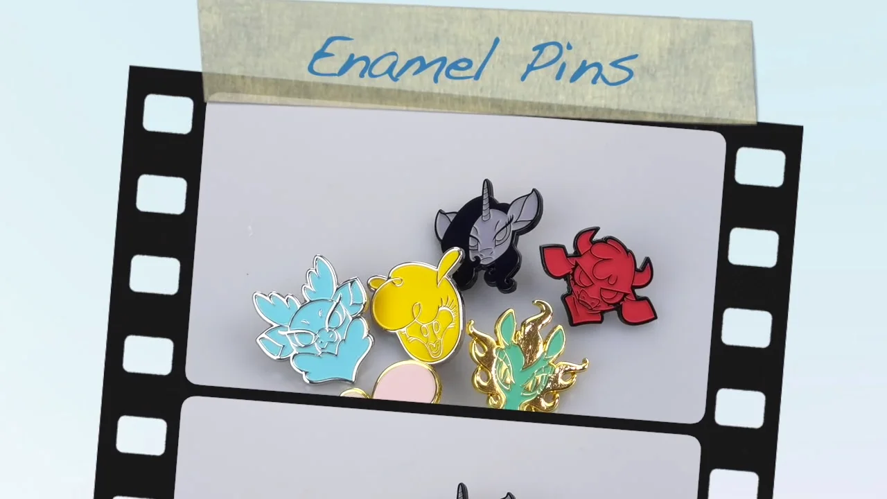 Original Metal Promotional Pin Bulk Heart Girl Power Sexy Copper Enamel