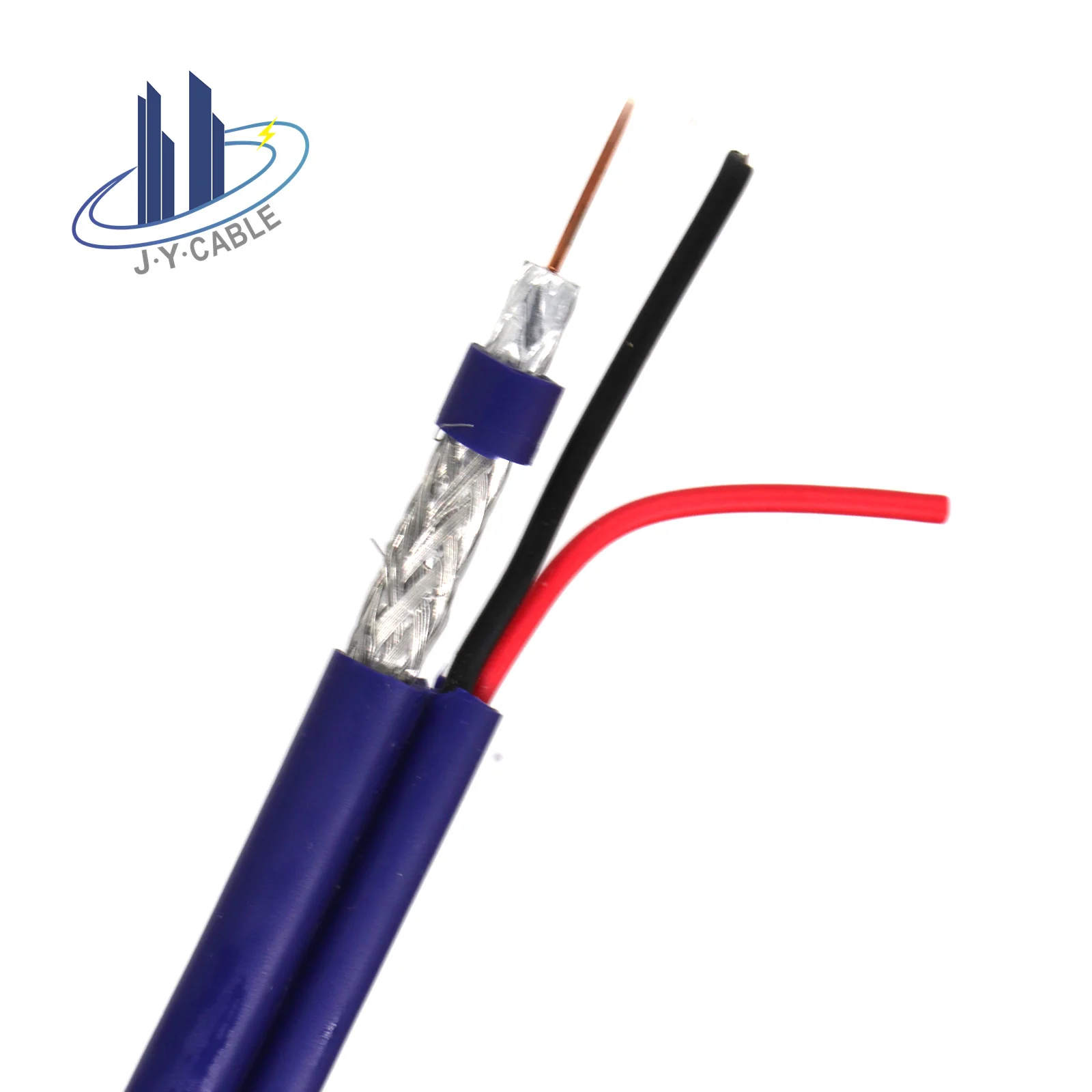 High Quality Factory Low Price Coaxial Cable RG6 RG6+Power Cord ...