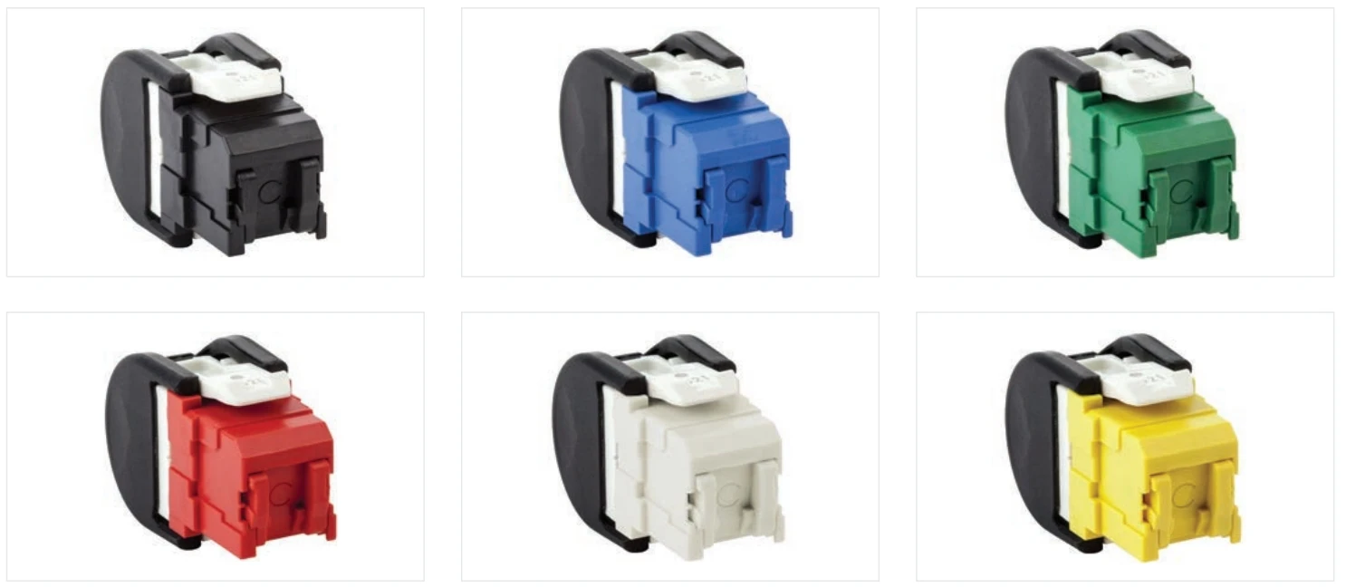 3M Volition CAT6 Network Module - Reliable RJ45 Keystone Jack