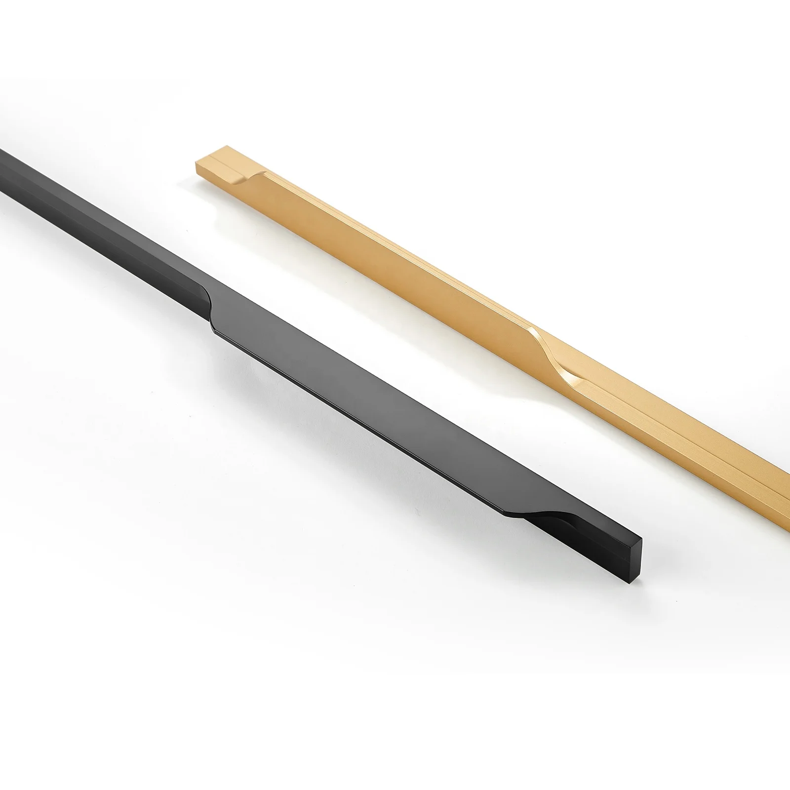 Long Wardrobe Pull Profile Handle OEM Aluminum Concealed Cabinet Pull ...