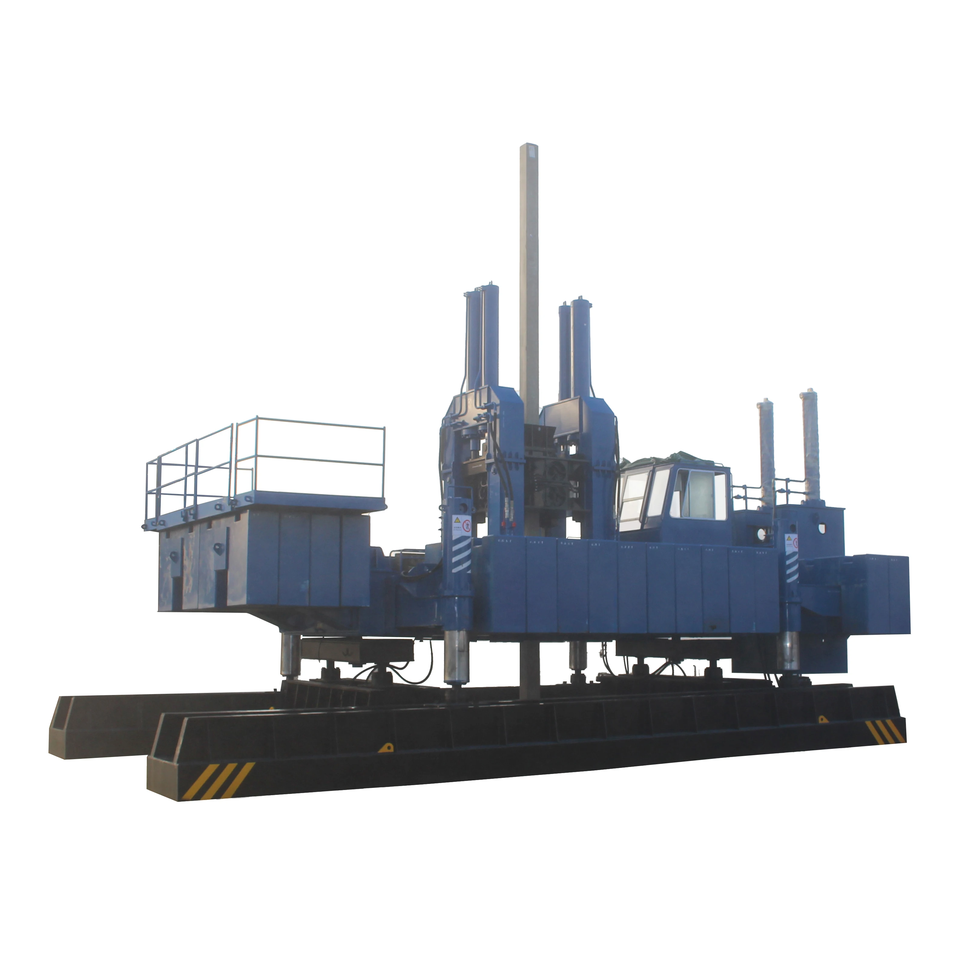 Truck Mounted Unit Hydraulic Static Piling Press Industrial Building's ...