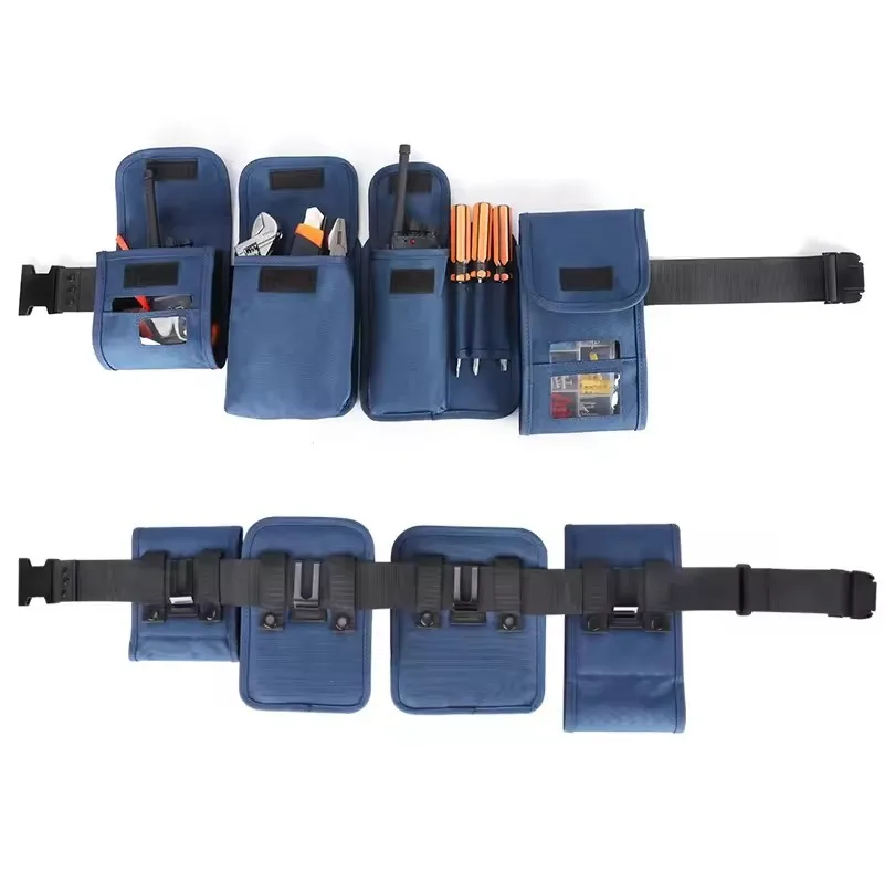 OEM Heavy Duty Adjustable Electrician Belt Professional Multi Pockets ...