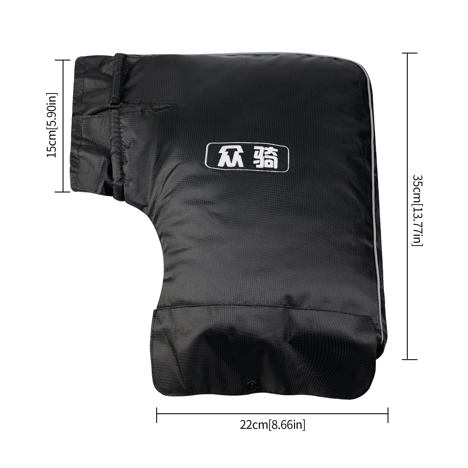 Waterproof Moped Handlebar Gloves Scooter Hand Muffs Warmer Motorcycle ...