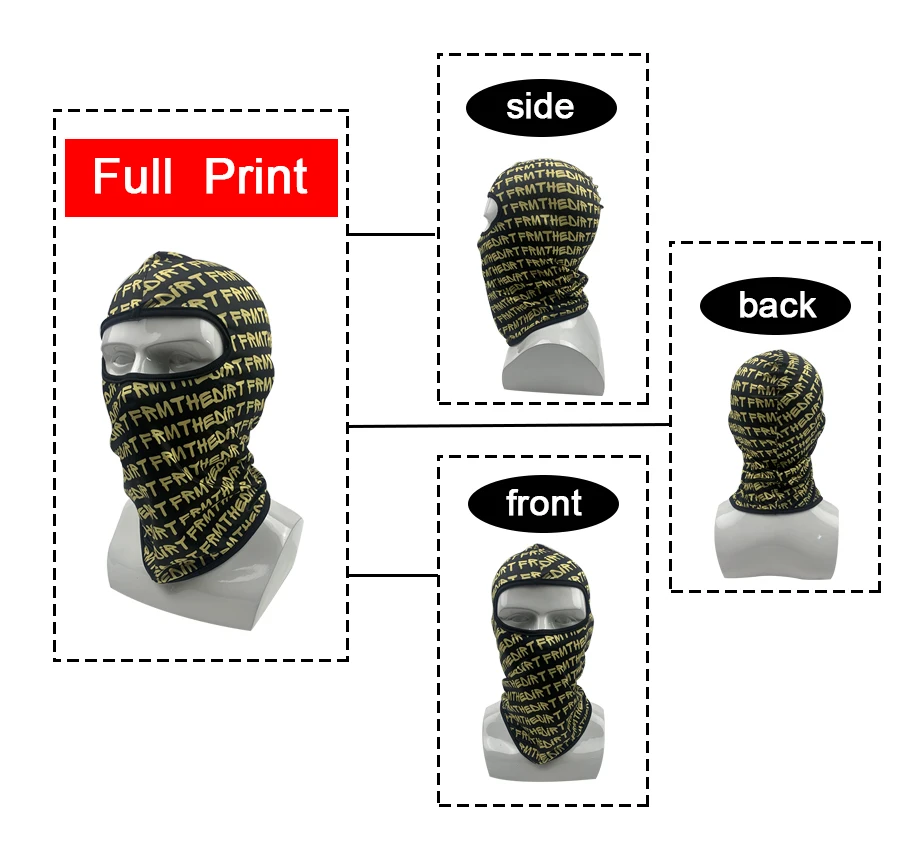 Wholesale High Quality Balaclava Printing Face Mask