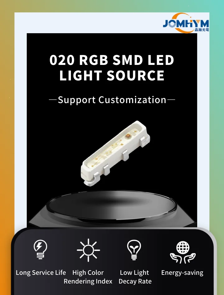 Jomhym High Performance Side View Side Emitting Rgb 020 Smd Led Chip For Decoration Light - Buy ...