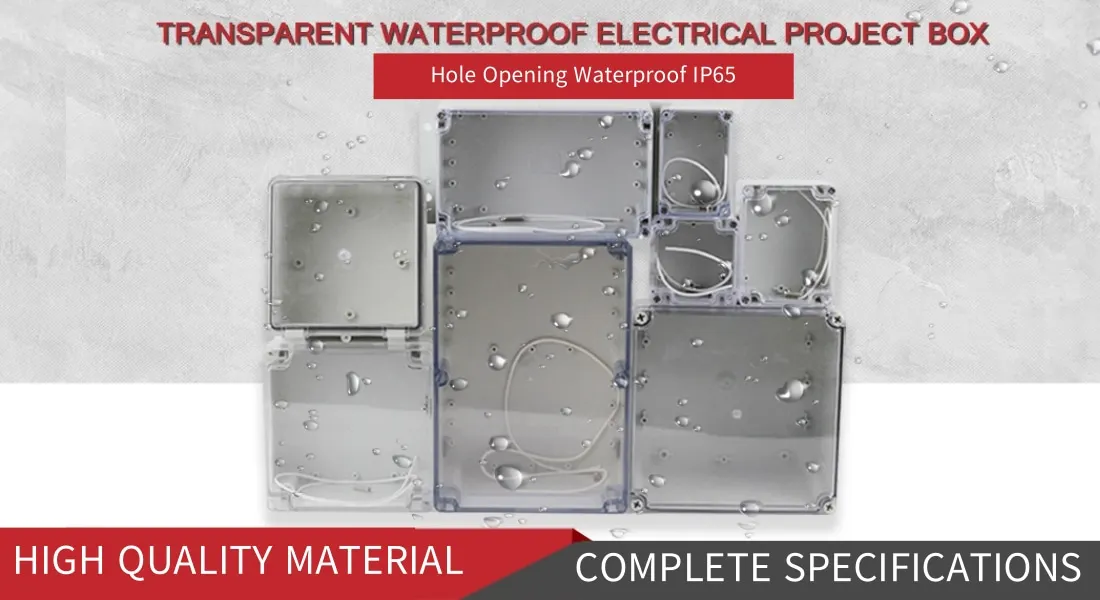 Abs Plastic Electrical Box Ip65 Waterproof Outdoor Project Case ...