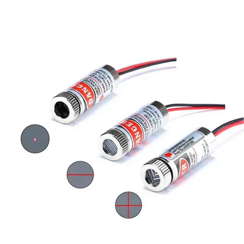 New Focusable Adjustable Laser Head 5mw 650nm Red Dot/line /cross Laser Module - Buy Laser ...