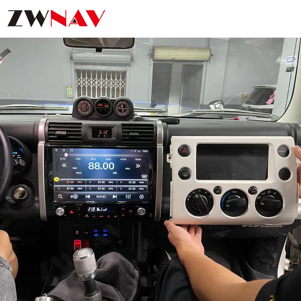 13.3" Android Auto Car Radio for Toyota FJ Cruiser 2007-2020 - GPS ...