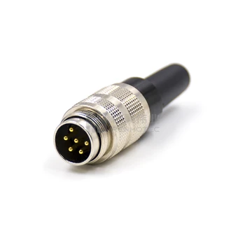 6pin M16 Connector Waterproof 2 Pin Electrical Nylon Pa66 Cable Docking ...
