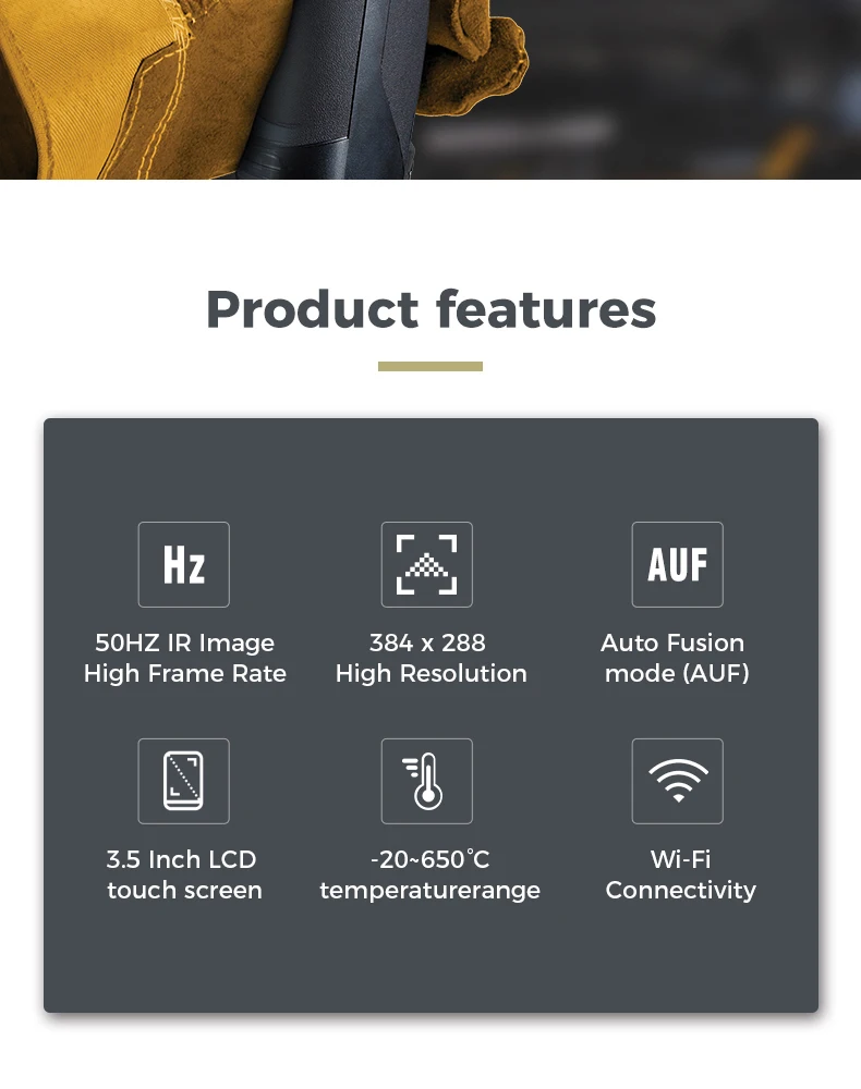 Cem Dt-9887 Advanced Thermal Imager With 640*480 3.5'' Capacitive Touch ...