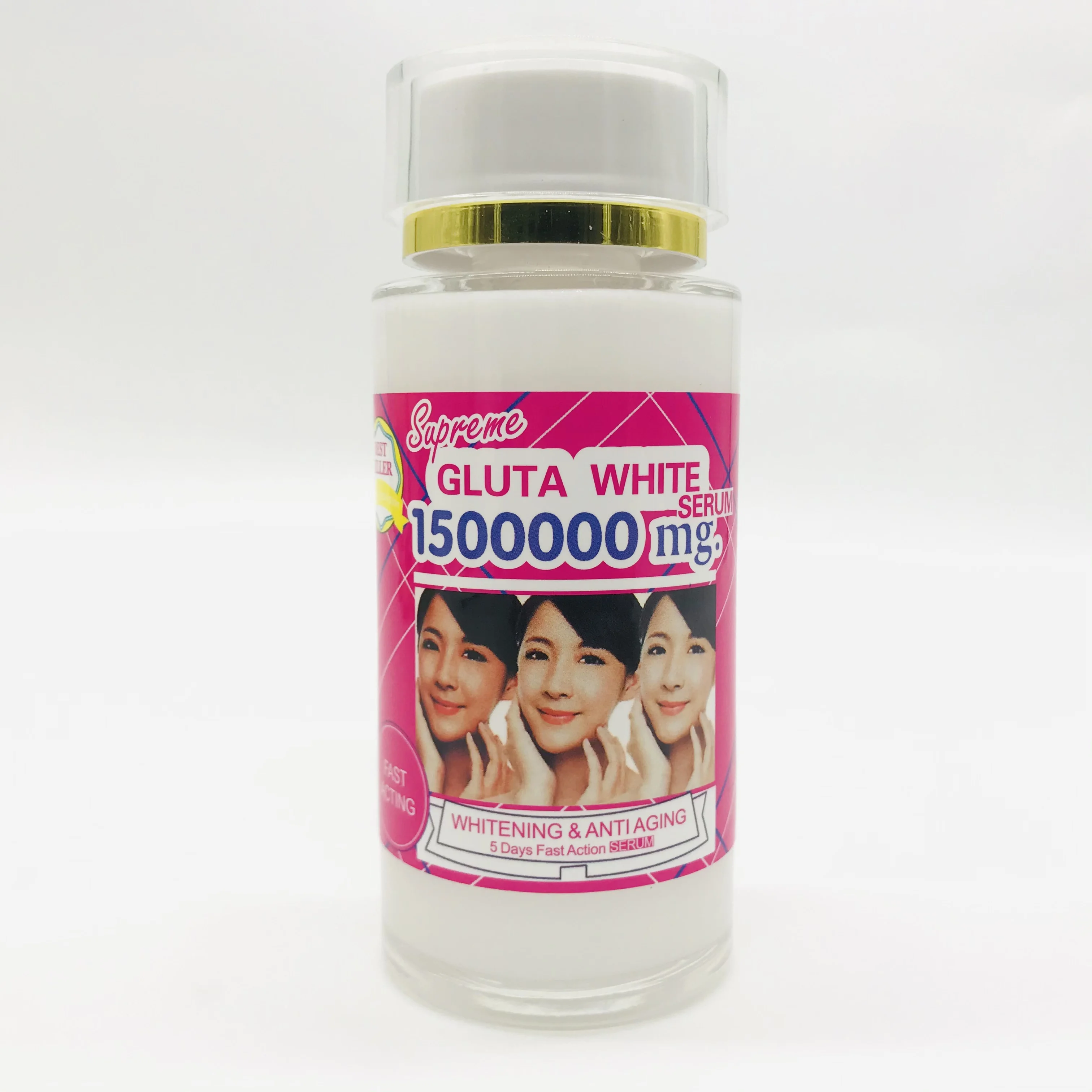 Oem Natural Gluta White Serum 1500000mg Whitening & Anti Aging 5 Days ...