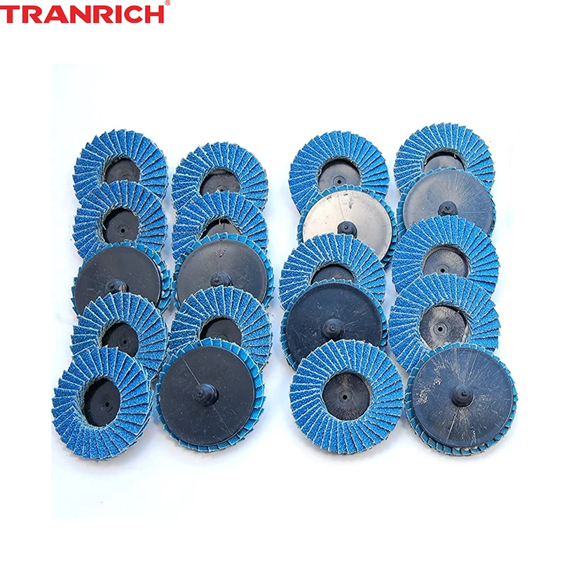 2in 3in Quick Change Flap Wheel Roll Rock Mini Zirconia Flap Disc For ...