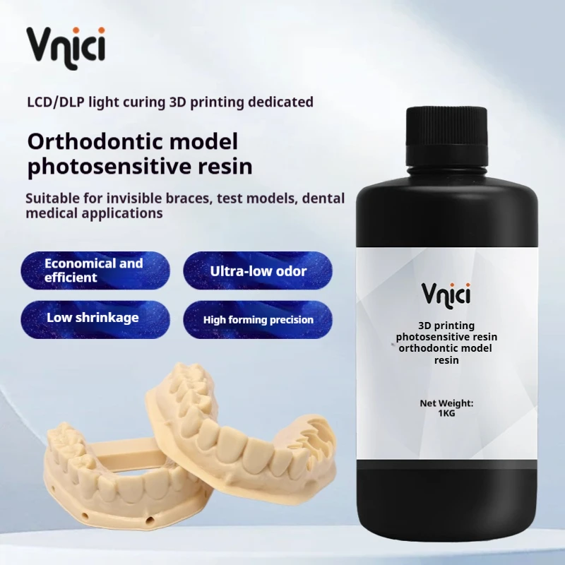 WR-OM Orthodontic Model Resin for 16K 3D Printer Dental Polymer for ...