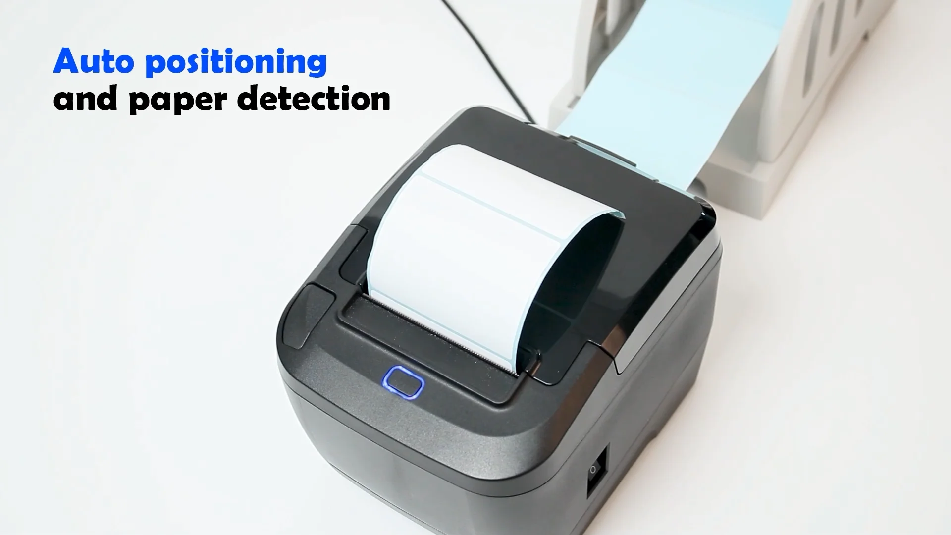 3inch Thermal Label Printer With External Paper Inlet Zy310 Bluetooth ...
