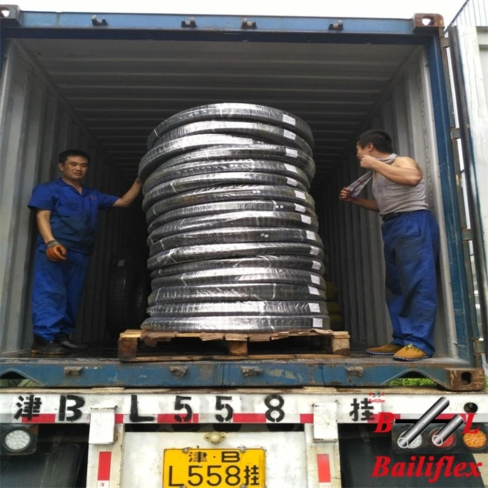 High Flexible Semperit Dunlop Smooth Surface Hydraulic Hose 1sn 2sn R1 ...
