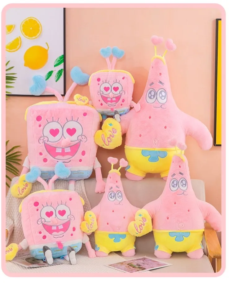 Pinky Squishy Sponge Octopus Crab Stuffed Ocean Animal Plush Toy Cute ...