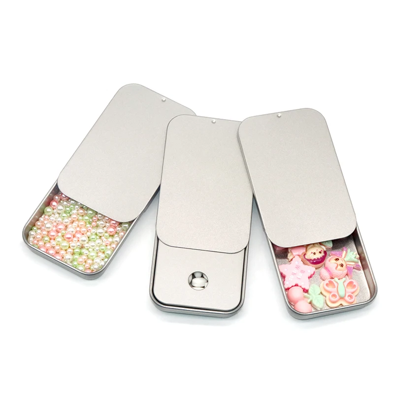 Customizable Metal Tin Containers for Cosmetics & Gifts