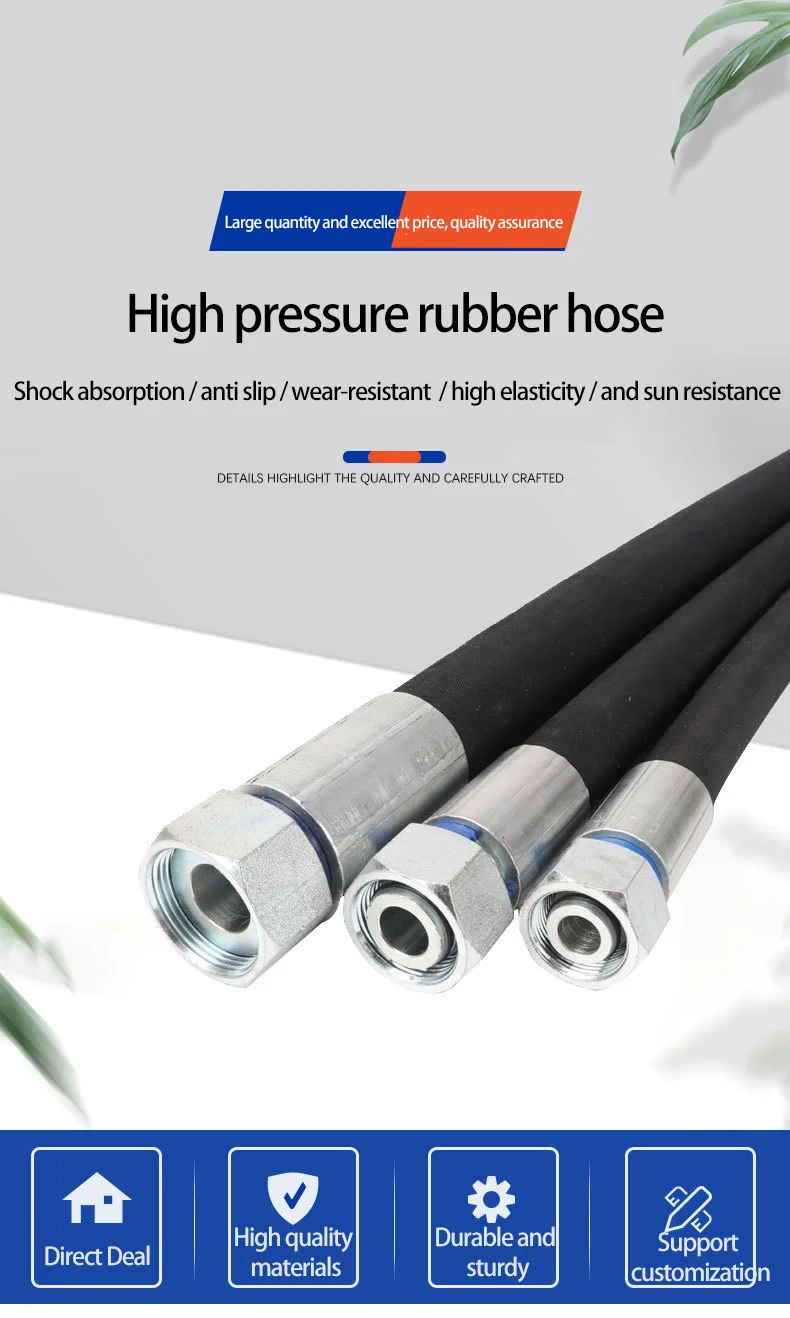 High Pressure Rubber Hoses - Durable & Versatile Solutions