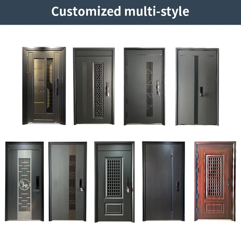 Durable and Secure Front Entry Doors - Armoured Stainless Steel