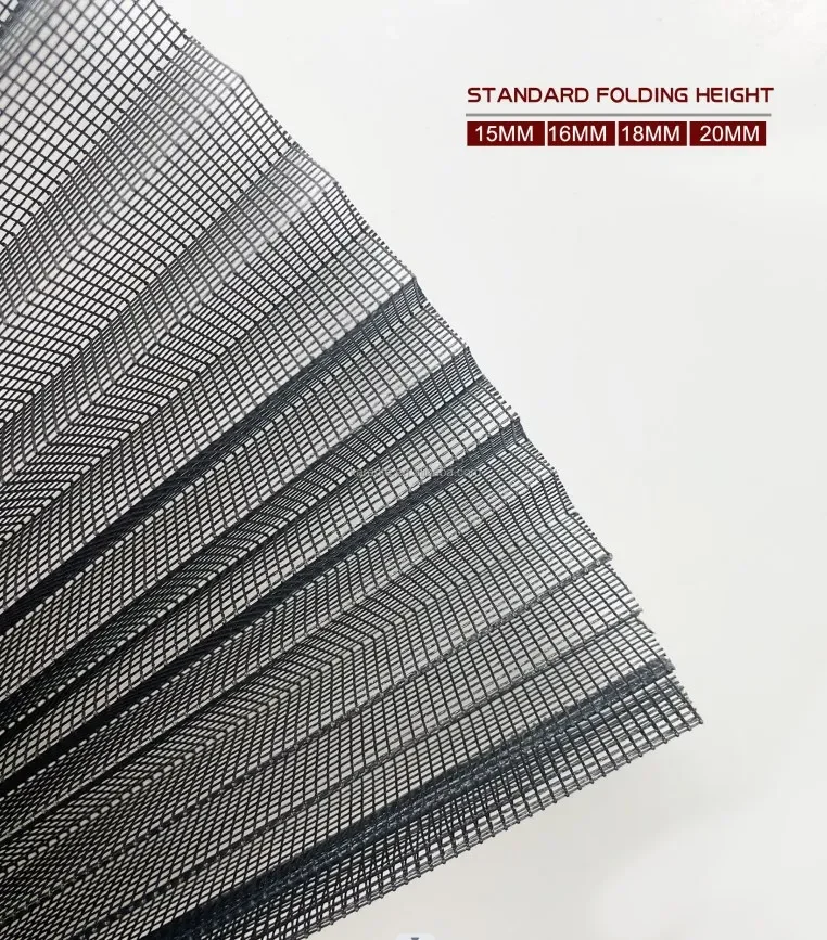 Retractable Plisse Anti Mosquito Net Window Folding Screen Door Pleated ...