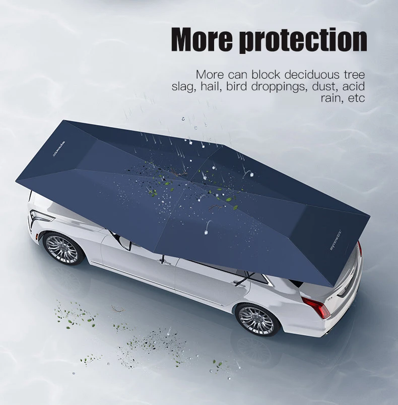 Outdoor Car Roof Cover - UV Protection Hail Awning Sunshade Umbrella ...
